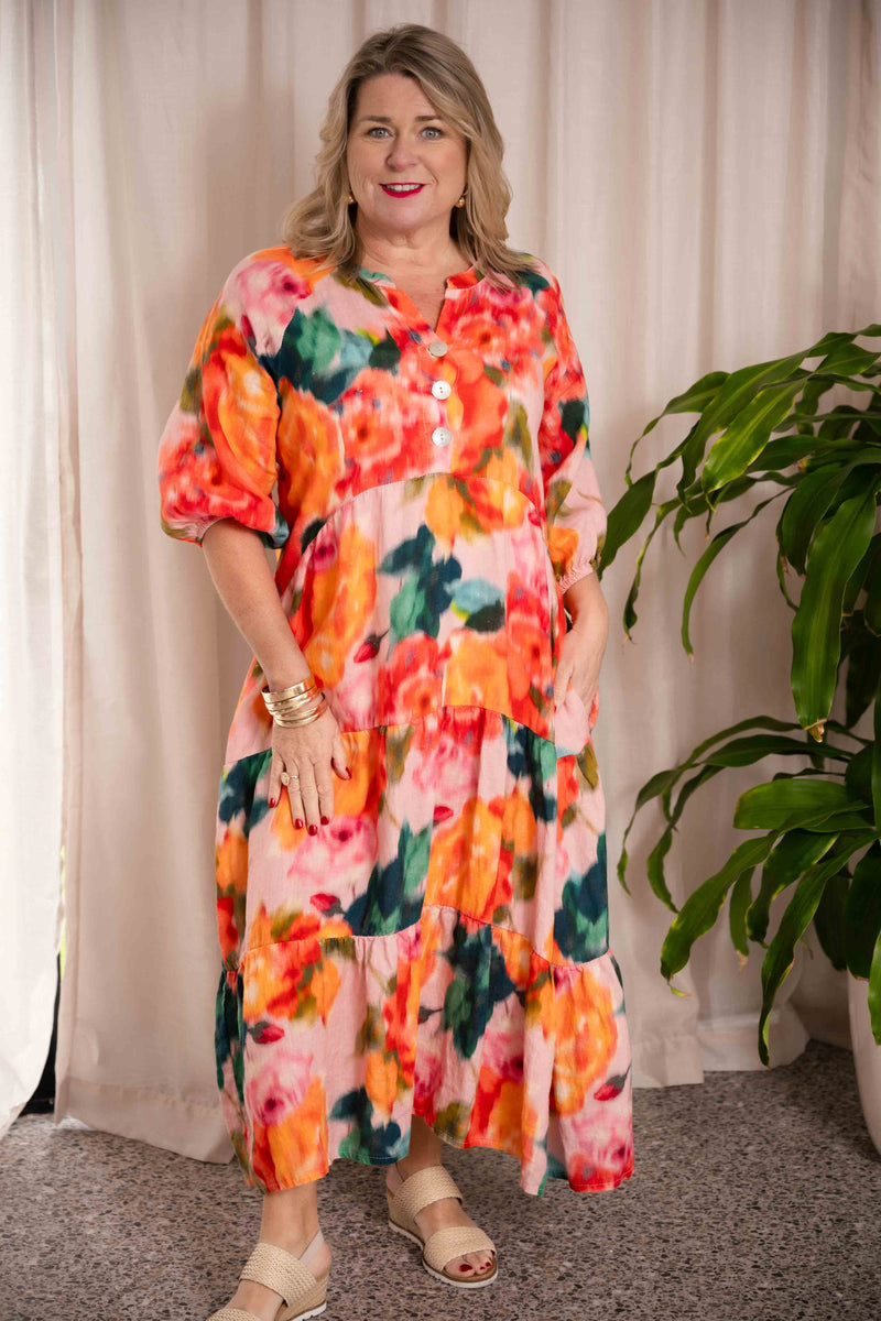 Romance Tiered Dress | Romance – DonnaDonna.com.au