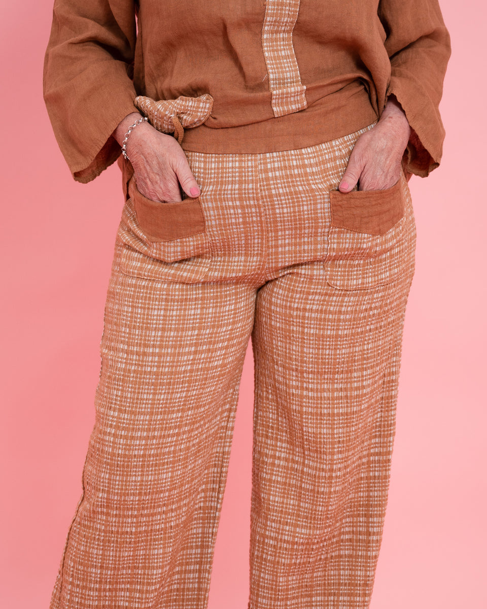 Stretch Tweed Pants – DonnaDonna.com.au