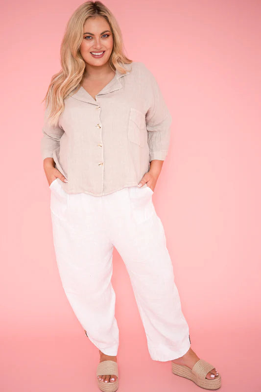 PLUS SIZE, LONG CROTCH Penny Pants – DonnaDonna.com.au