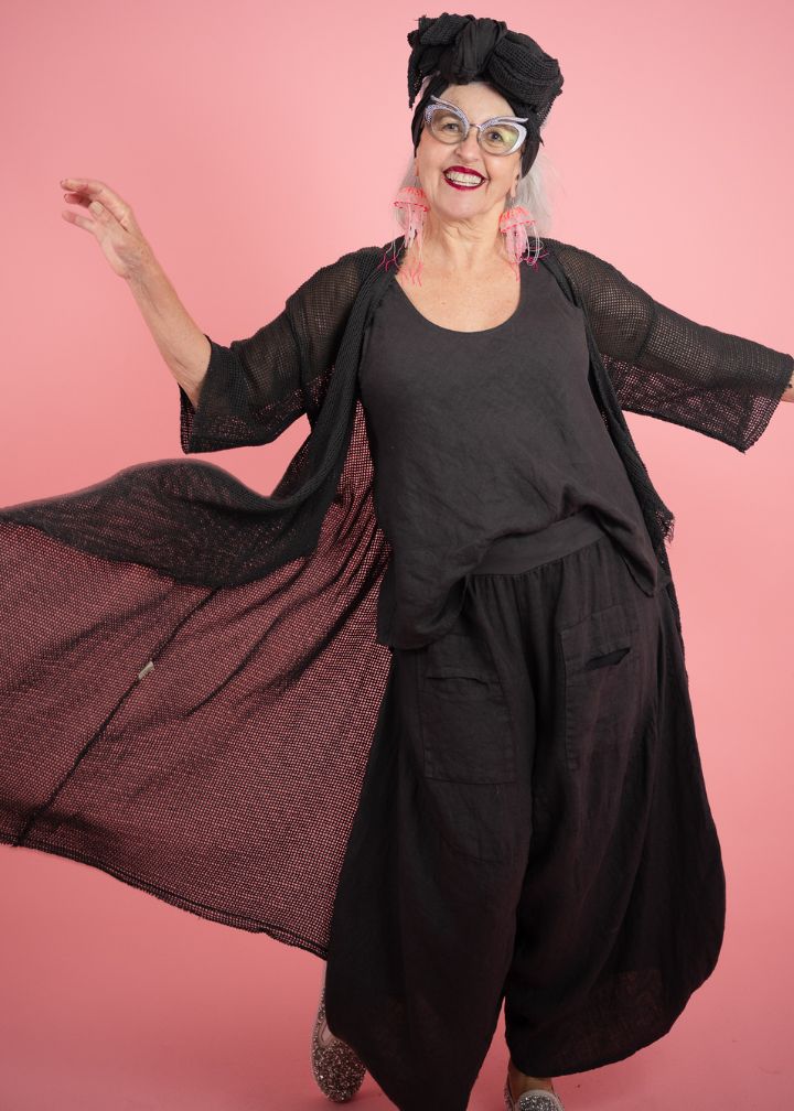 Odyssey Turkish Pants | Smoke – DonnaDonna.com.au